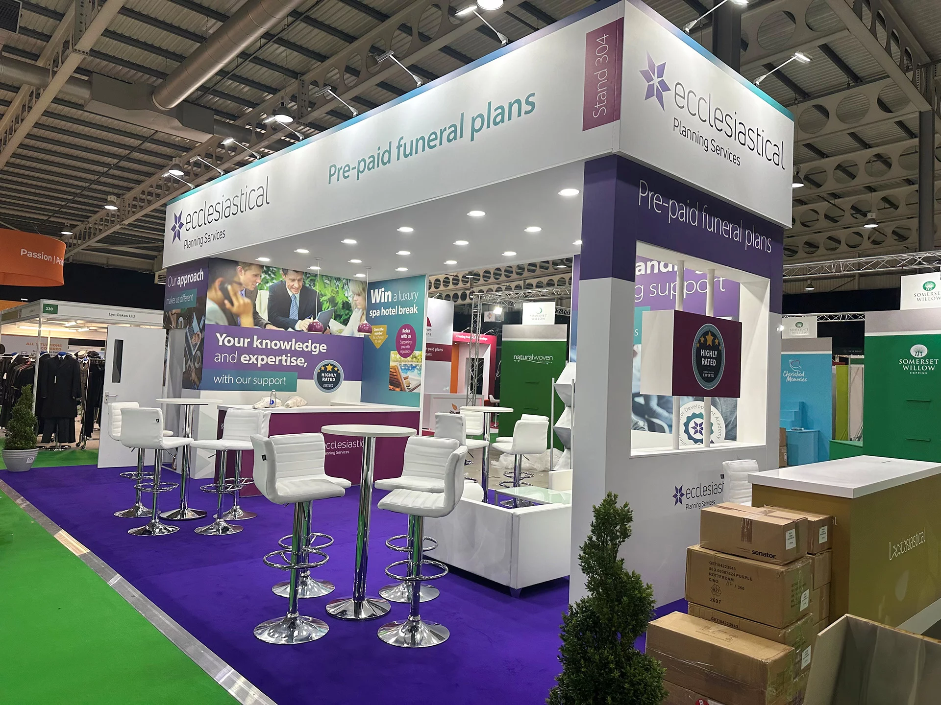 DCE's latest Exhibition Stands